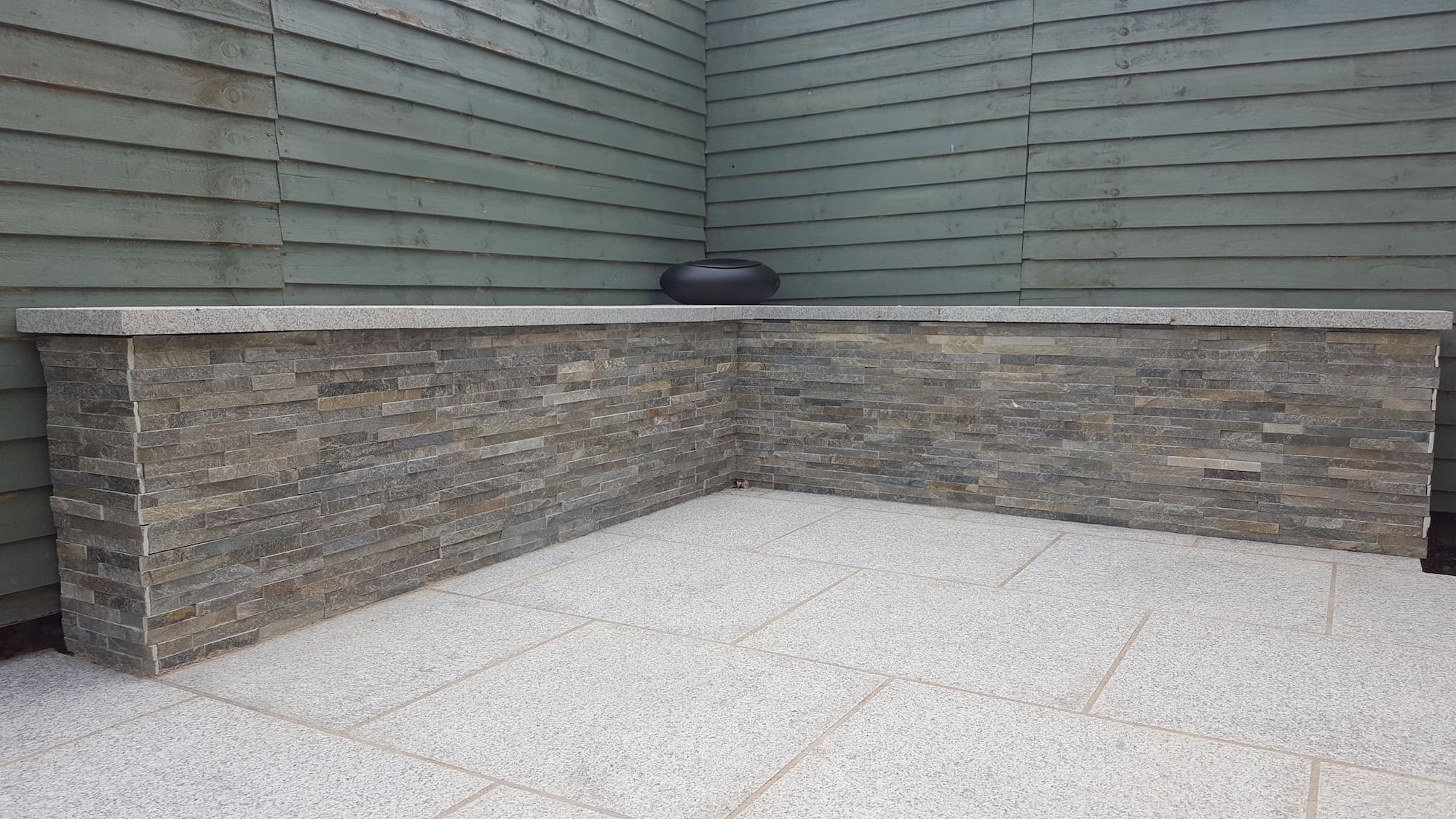 Stone Cladding | Landscape Design & Construction | Evergreen Design ...